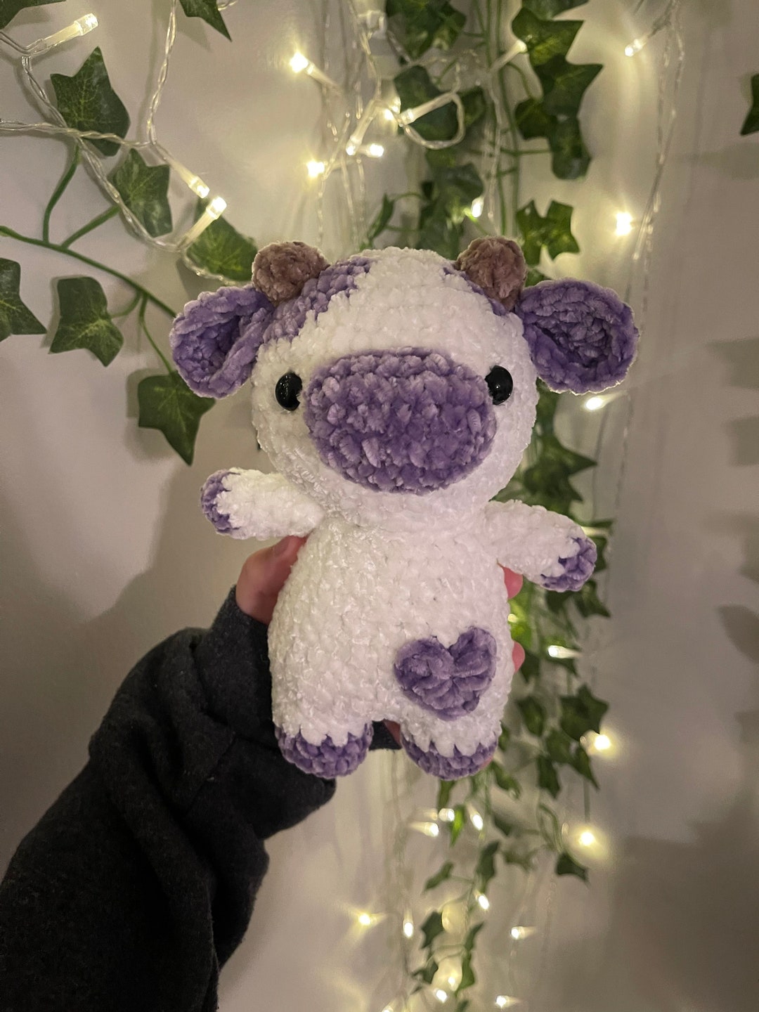 Velvet Cow Crochet Amigurumi Plushies - Etsy