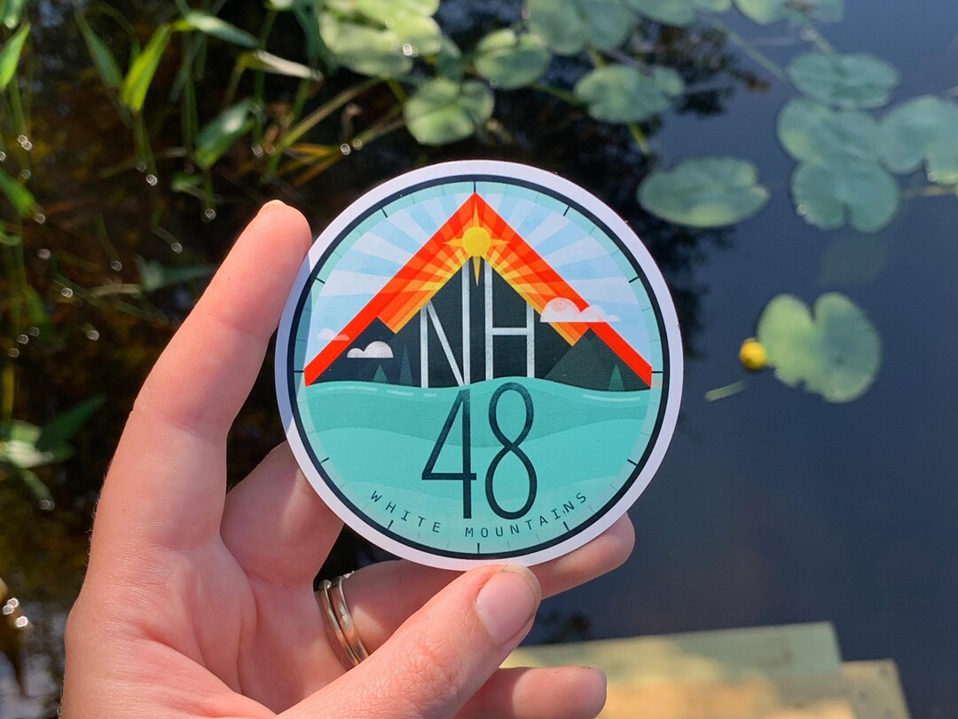 NH48 Magnet - New Hampshire White Mountains - 4000 Footers NH - Magnet ...