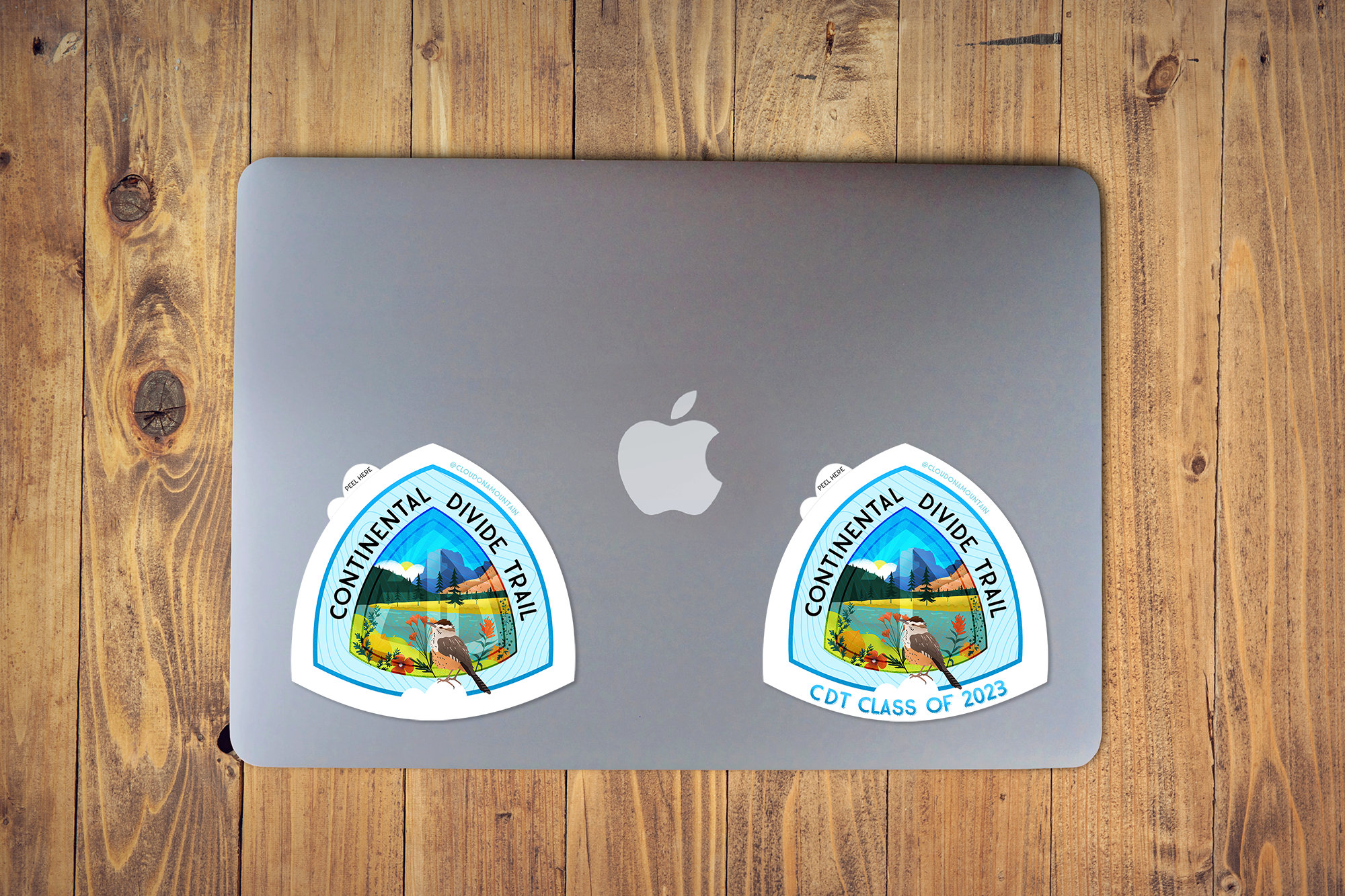 CDT Continental Divide Trail Thru Hiking Vinyl Sticker - Etsy