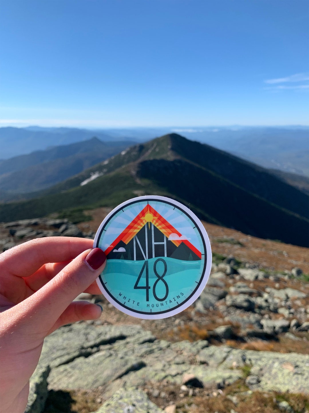 NH48 - NH48 - New Hampshire White Mountains - 4000 Footers NH - Vinyl ...