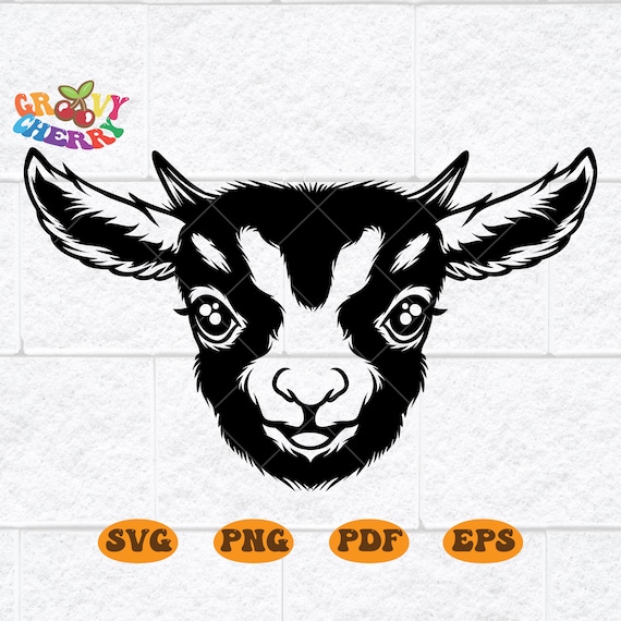 Boer Goat Svg Goat Head Svg Farm Goat Goat Clipart Animal | Etsy