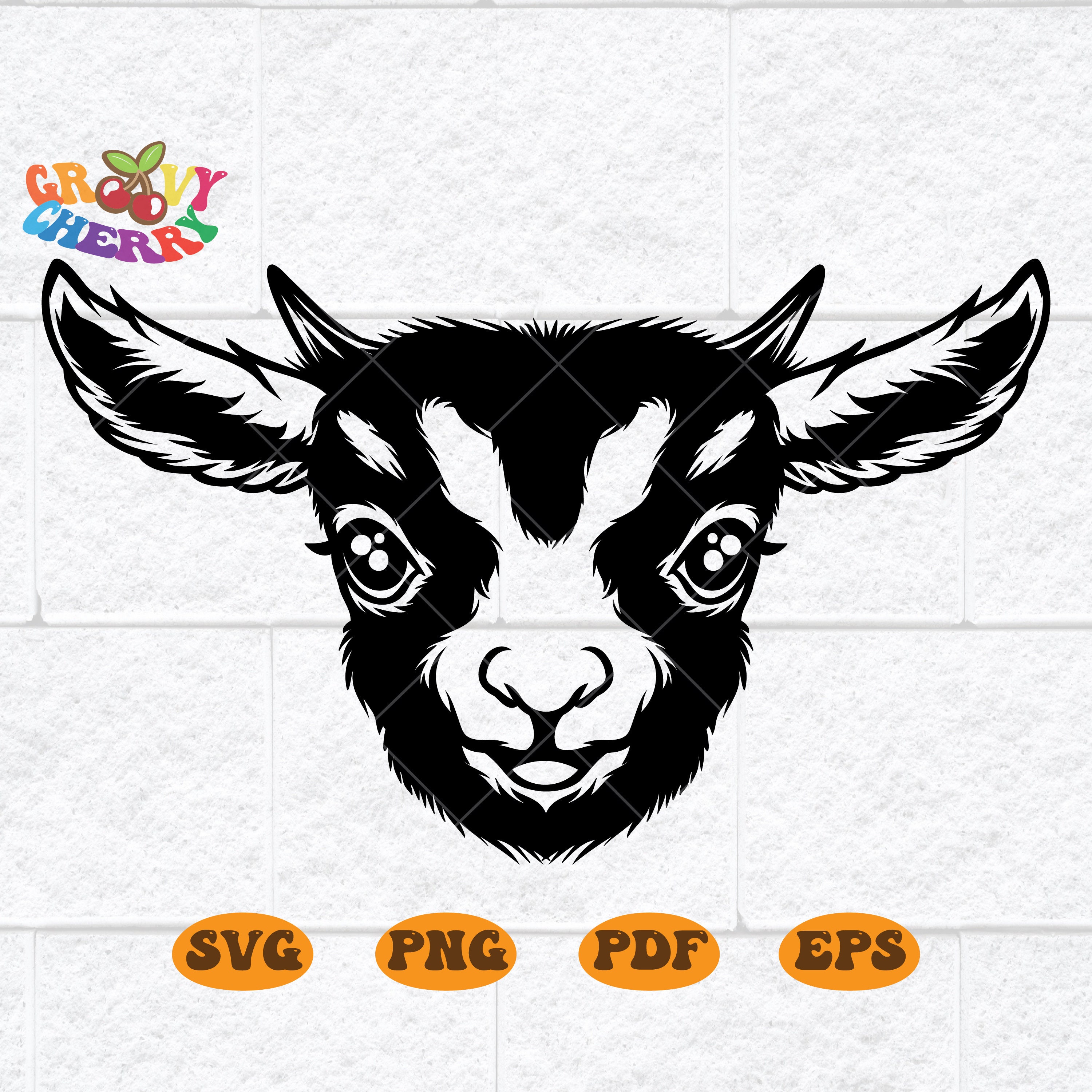 Boer Goat Svg Goat Head Svg Farm Goat Goat Clipart Animal | Etsy