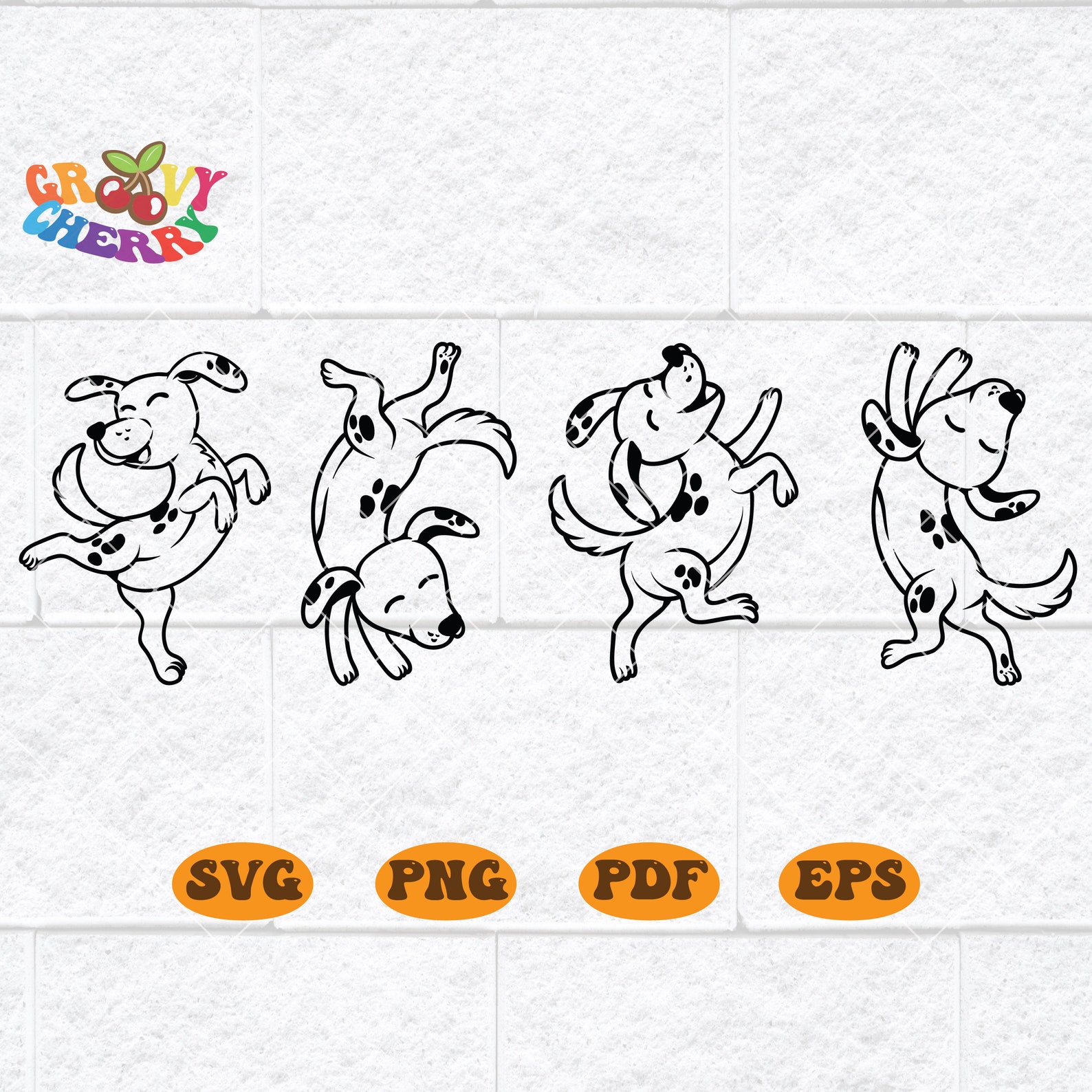 Dancing Dogs SVG Animal Face Svg Dog Lover Gift Dog - Etsy