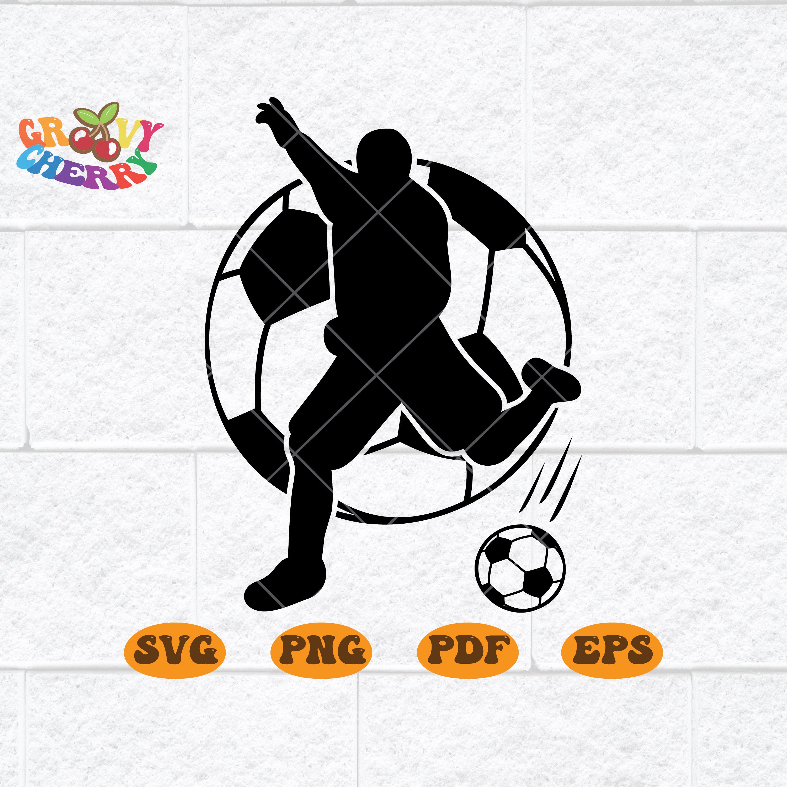 Soccer Svg File Soccer Player Svg Soccer Clipart Soccer Mom | Etsy