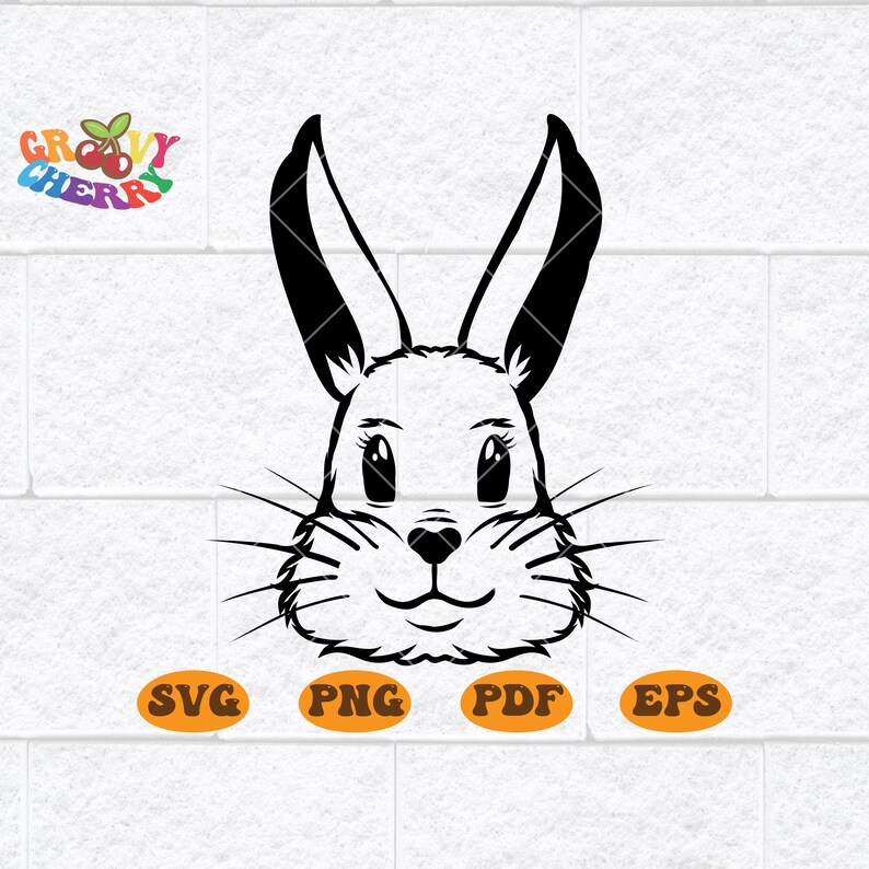 Rabbit SVG File Bunny Svg Rabbit Cut File Easter Svg - Etsy