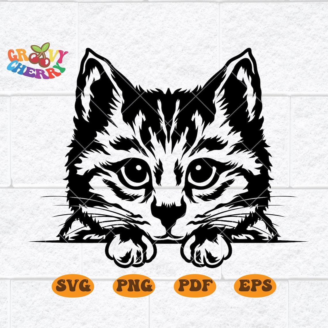 Cute Cat Svg Peeking Cat Svg Funny Kitty Cat SVG Animal - Etsy