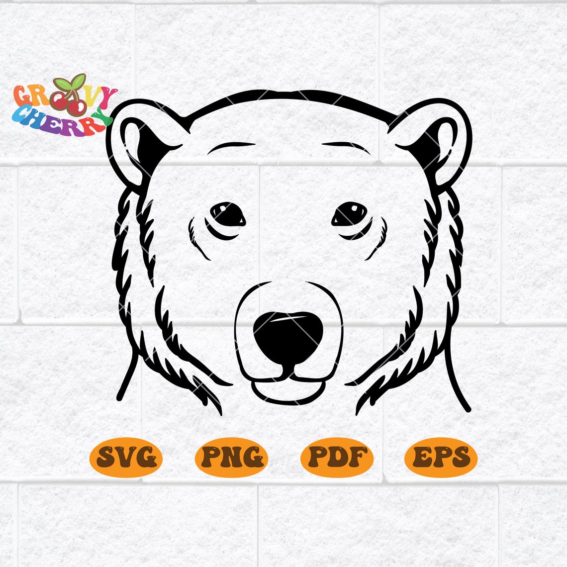 Cute Bear SVG File Bear Png Bear Face Svg Woodland Svg - Etsy UK