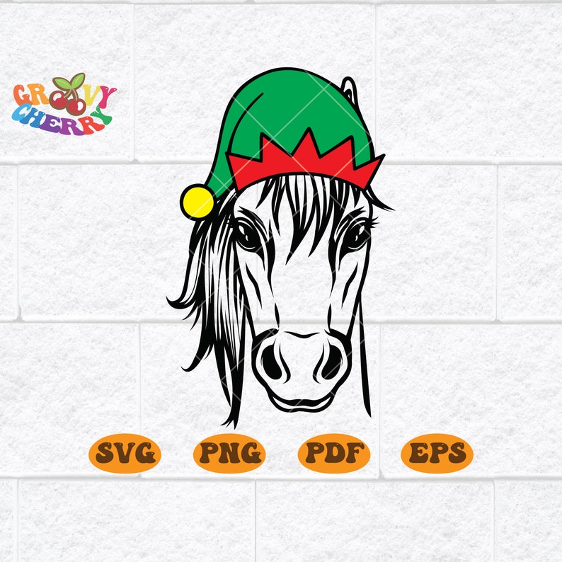Elf Horse SVG Horse Cut File Horse Vector Western Rodeo - Etsy