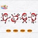 Dancing Santa Svg, Father Christmas Svg, Santa Claus Face Svg ...