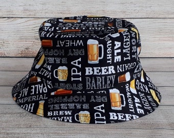 Beer Bucket Hat | Etsy