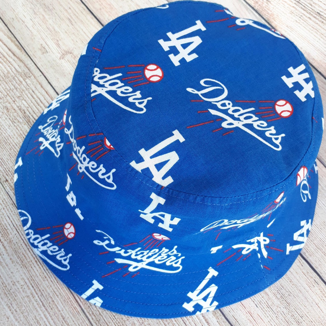 Adult Bucket Hat LA Dodgers Hat MLB Los Angeles Dodgers - Etsy