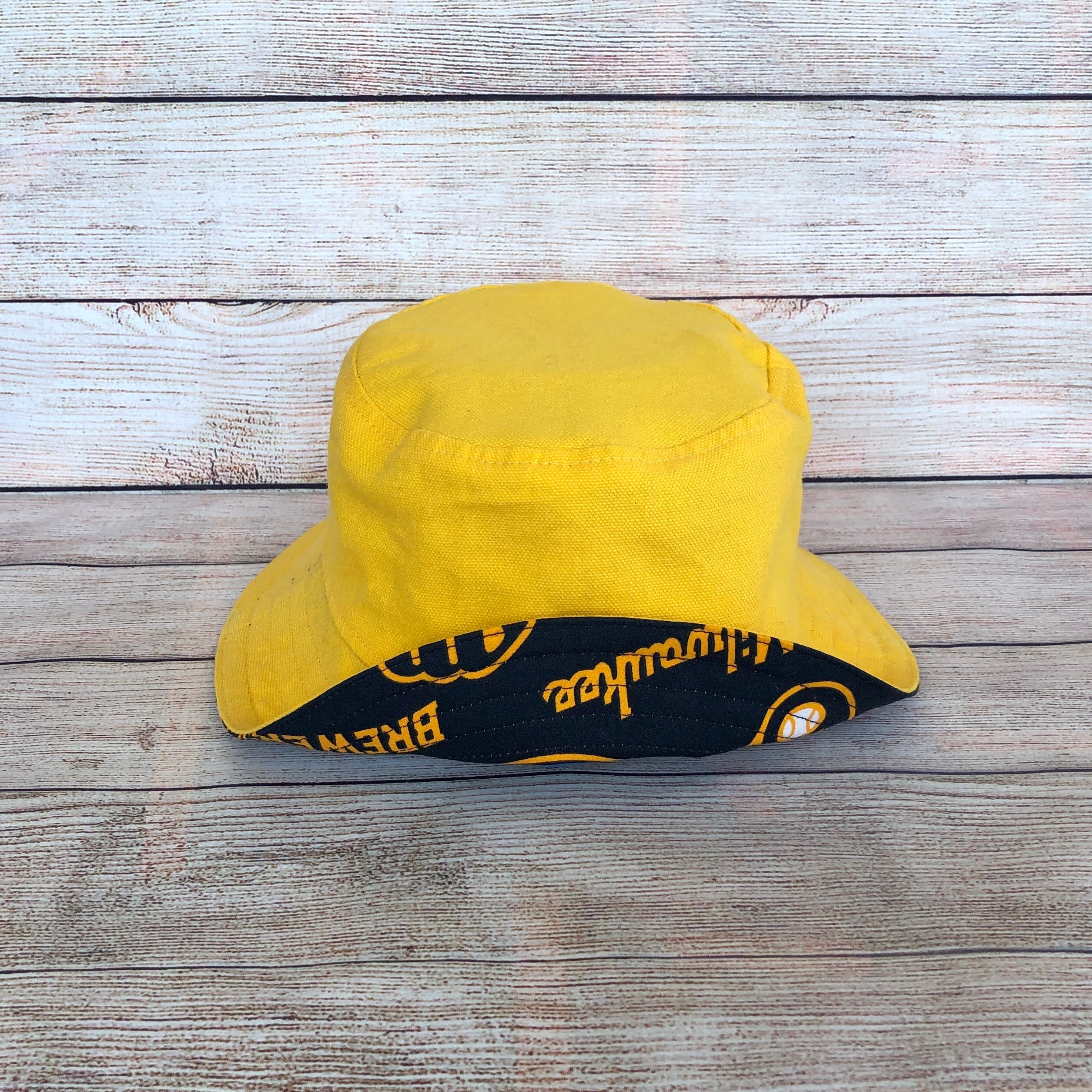 Adult Bucket Hat - Milwaukee Brewers MLB Baseball Team Handmade ...