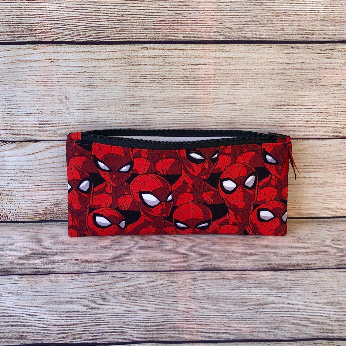 Zipper Pouch - Superhero Bag, Office Stationery Pencil Case, Travel ...