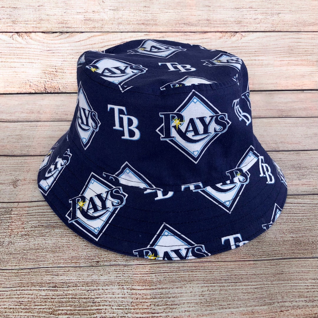 Adult Bucket Hat - Tampa Bay Rays, MLB Sports Team, Baseball Bucket Hat ...