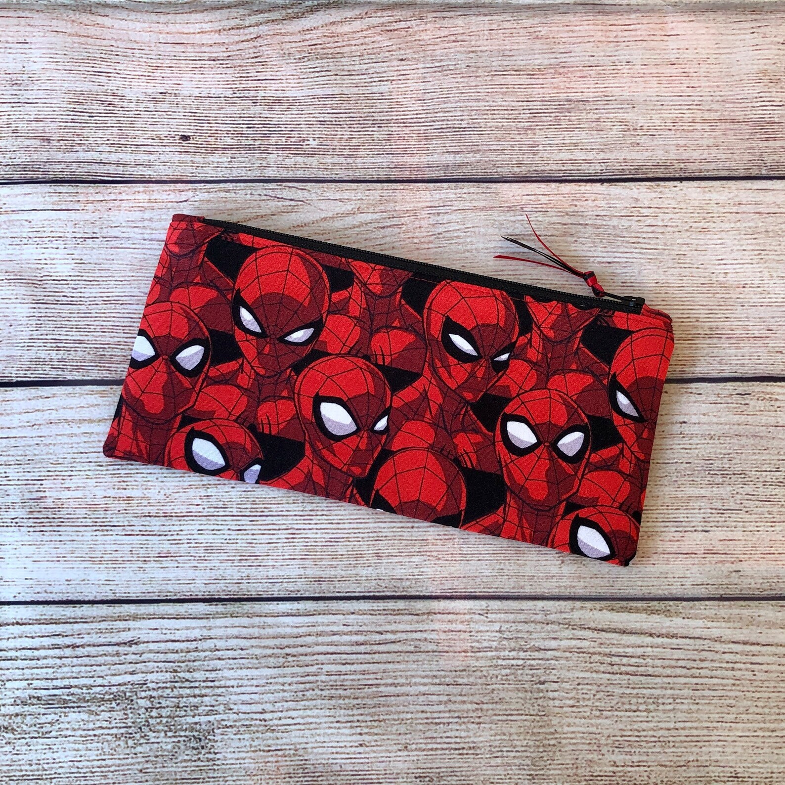 Zipper Pouch - Superhero Bag, Office Stationery Pencil Case, Travel ...