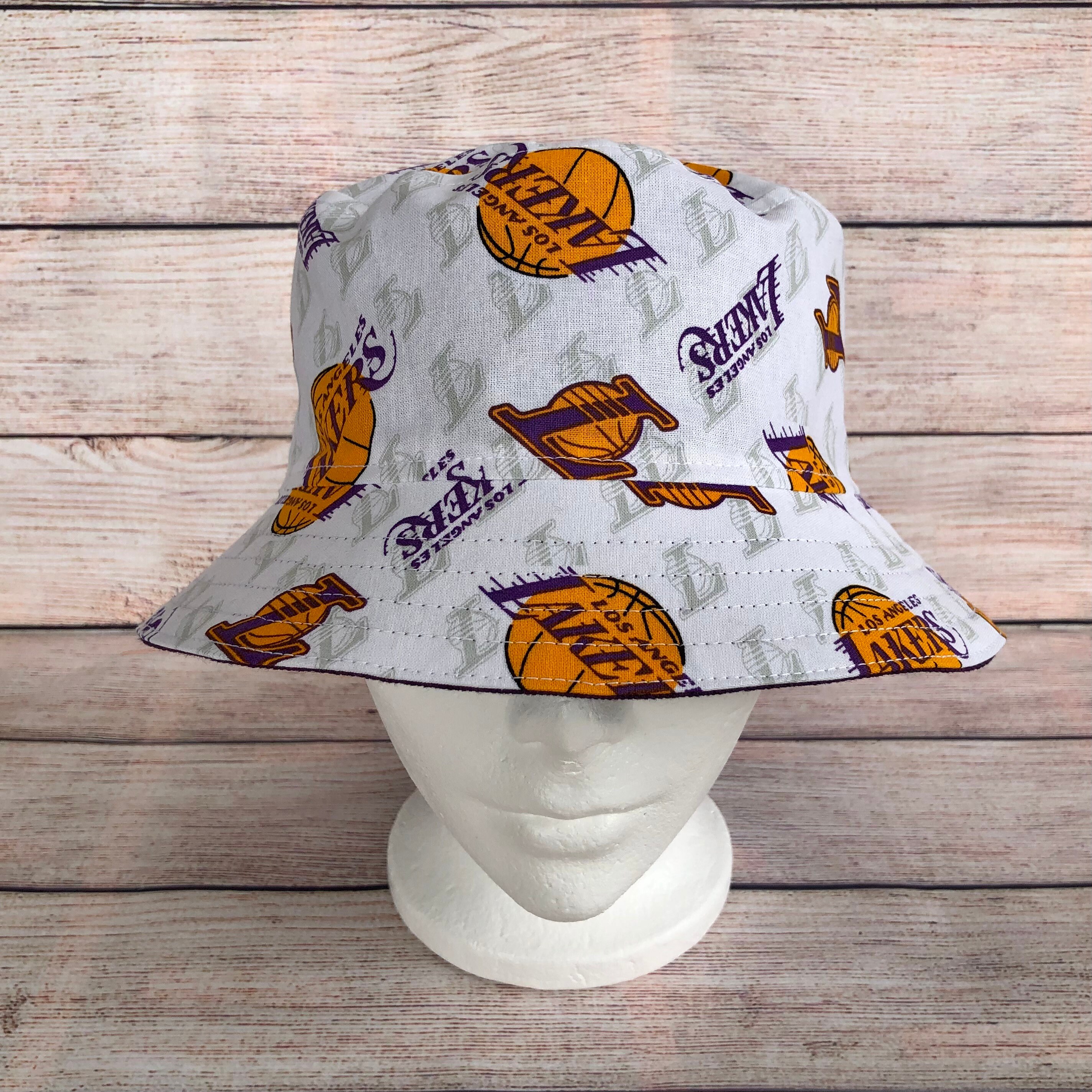 Lakers Bucket Hat White