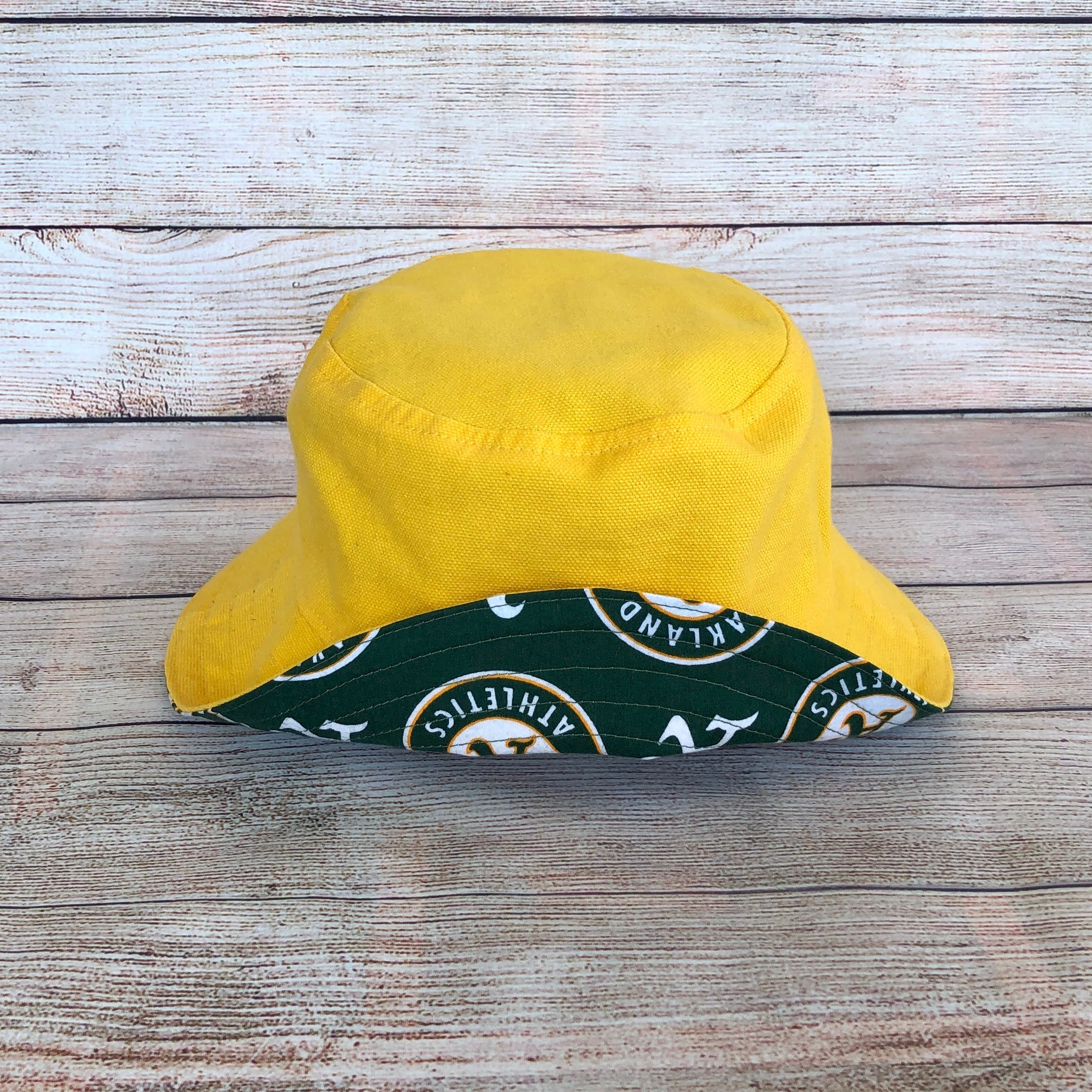 Adult Bucket Hat - Oakland Athletics MLB Baseball Team Handmade ...