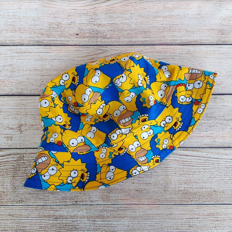 Adult Bucket Hat Animated TV Show Sitcom Reversible Cotton - Etsy