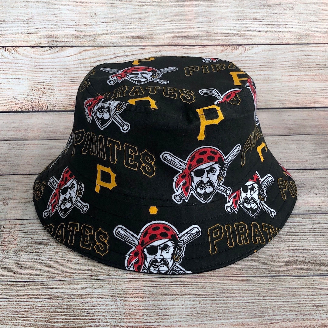 Adult Bucket Hat - Pittsburgh Pirates MLB Baseball Team Handmade ...