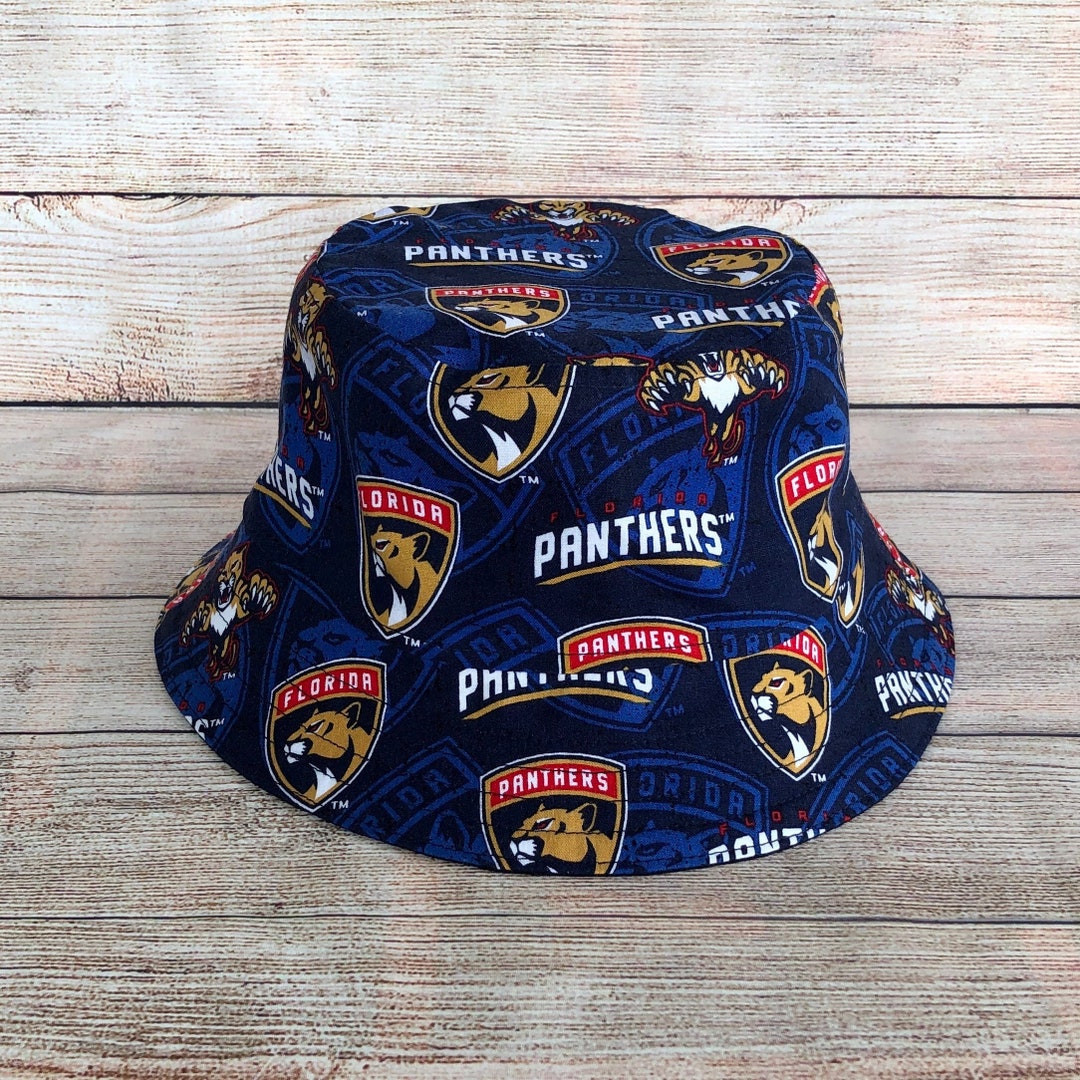 Adult Bucket Hat, NHL Florida Panthers Hockey Sport Team, Reversible ...