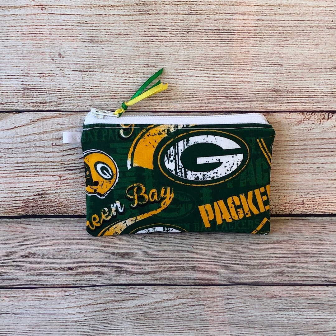Green Bay Packers NFL Football Team Handmade Reusable Zipper Coin ...