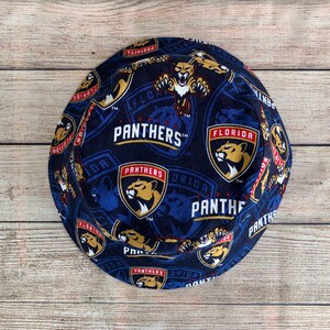 Adult Bucket Hat, NHL Florida Panthers Hockey Sport Team, Reversible ...