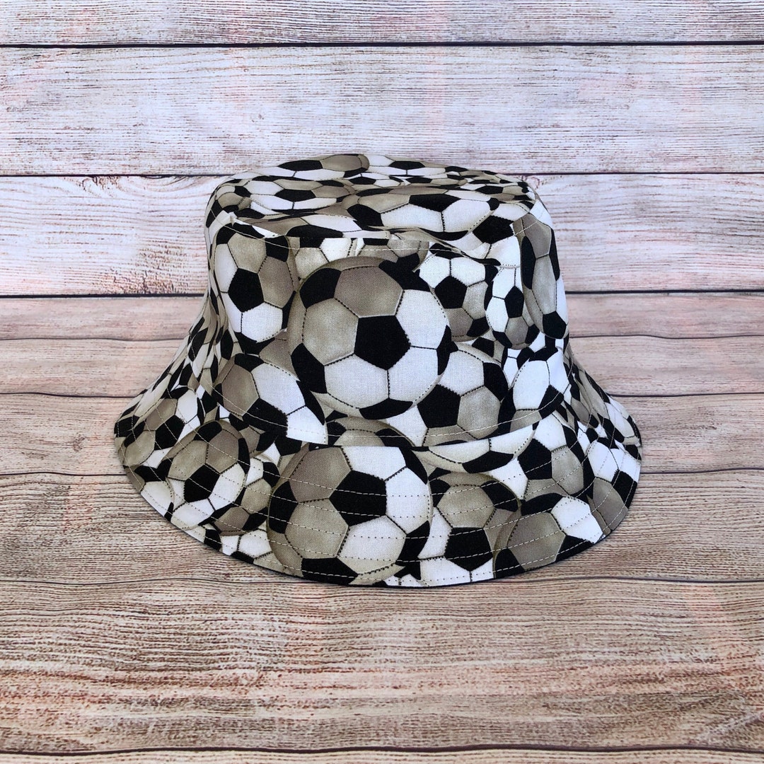 Soccer Bucket Hat, Reversible Cotton Sun Hat, Soccer Player Fan Gift ...