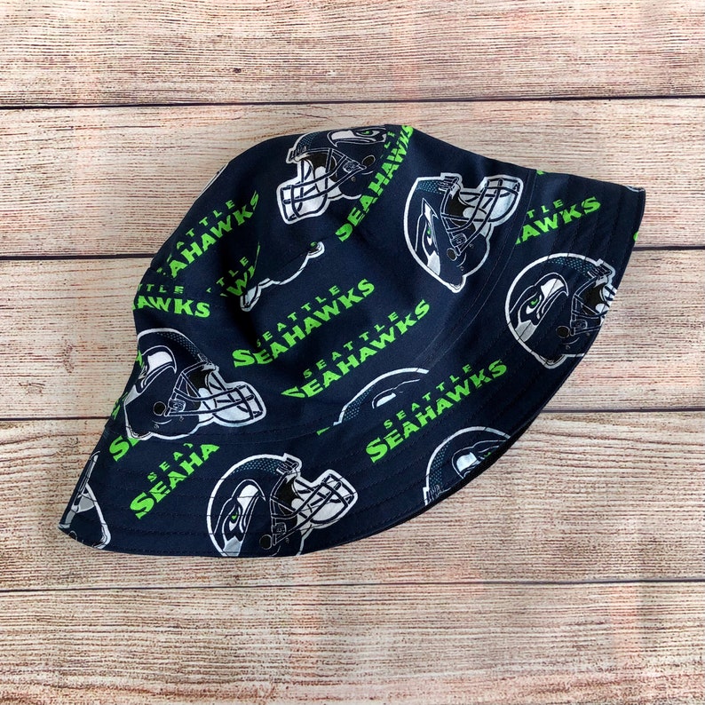 Adult Bucket Hat - Seattle Seahawks, NFL Sports Team, Football Bucket ...