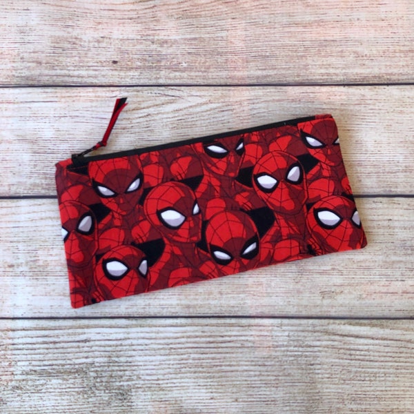 Spider Man Pencil Case - Etsy