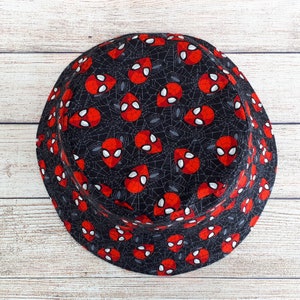 Adult or Child Bucket Hat - Superhero Reversible Hat, Cotton Hat, Gift ...