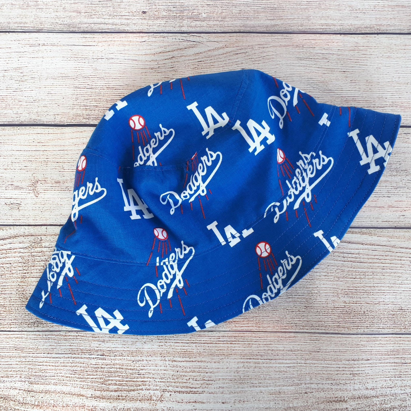 Adult Bucket Hat LA Dodgers Hat MLB Los Angeles Dodgers - Etsy