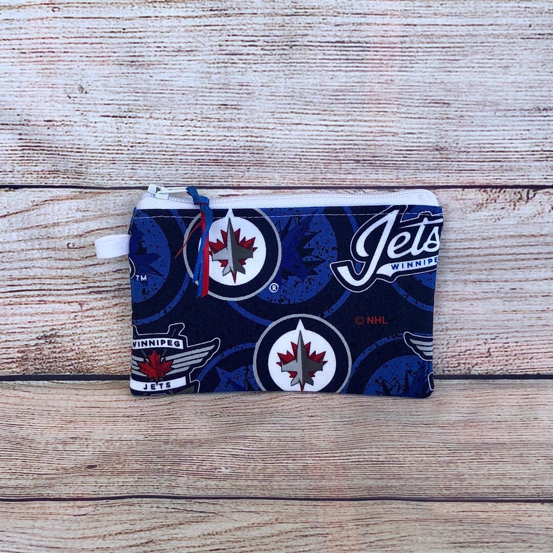 Winnipeg Jets NHL Hockey Team Handmade Reusable Zipper Coin Purse ...