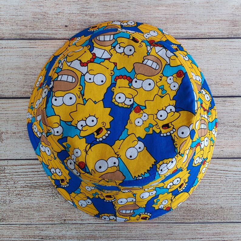 Adult Bucket Hat Animated TV Show Sitcom Reversible Cotton - Etsy