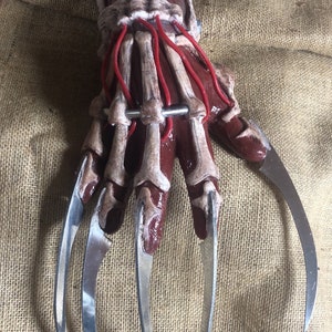 Freddy Krueger New Nightmare Bone Glove by WFX - Etsy