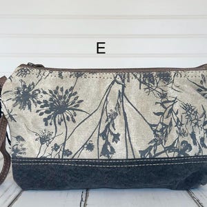 Dainty Small Crossbody Purse Made From Upcycled Canvas and Leather - Etsy