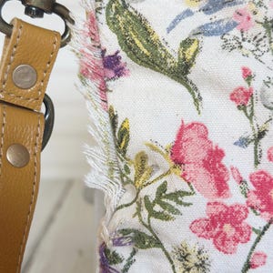 Bright Floral Print Small Crossbody Purse | Womens Purse | Gifts for ...