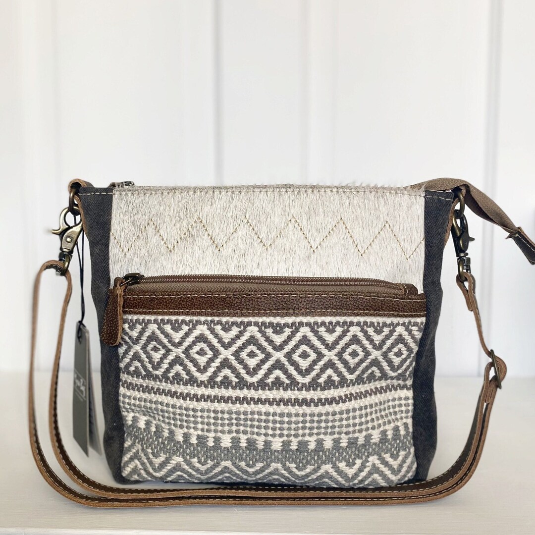 Patterned Upcycled Rug and Hair Purse | Gifts for Her | Women's Purse ...