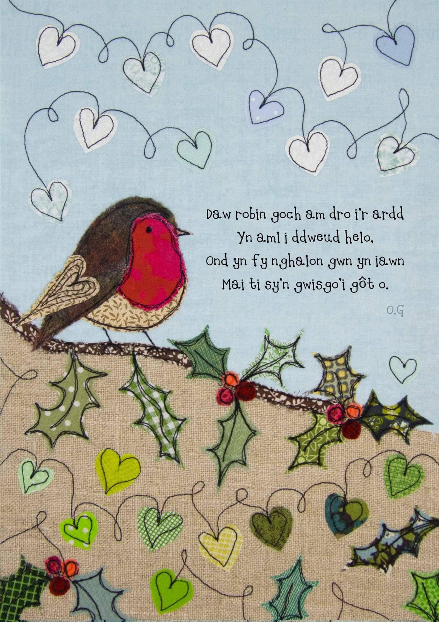 Print Robin Goch A4 Robin Welsh Print - Etsy UK