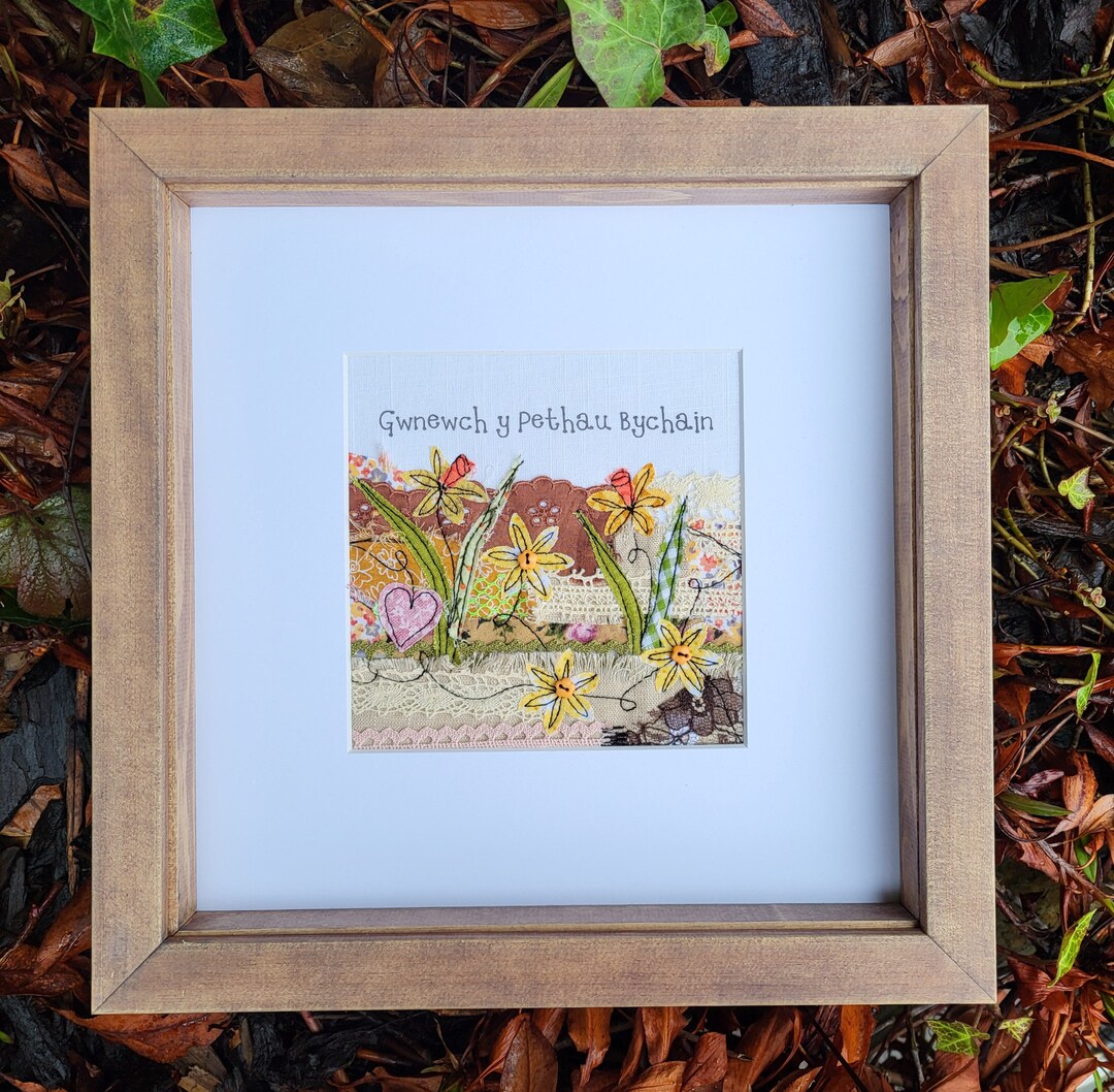 Ffrâm 'gwnewch Y Pethau Bychain' Frame. - Etsy UK