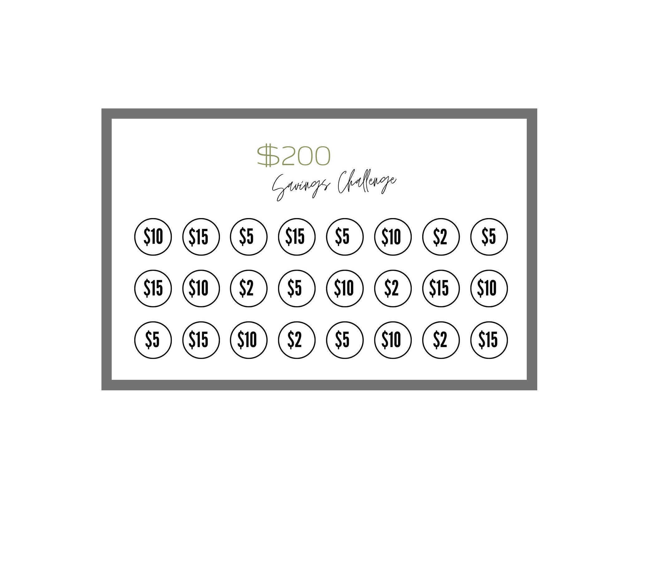 A6 Savings Challenge Printable Bundle Fun Financial Planner (PDF) - Etsy