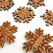 Personalized Snowflake Ornament Custom Wood Name Snowflake - Etsy