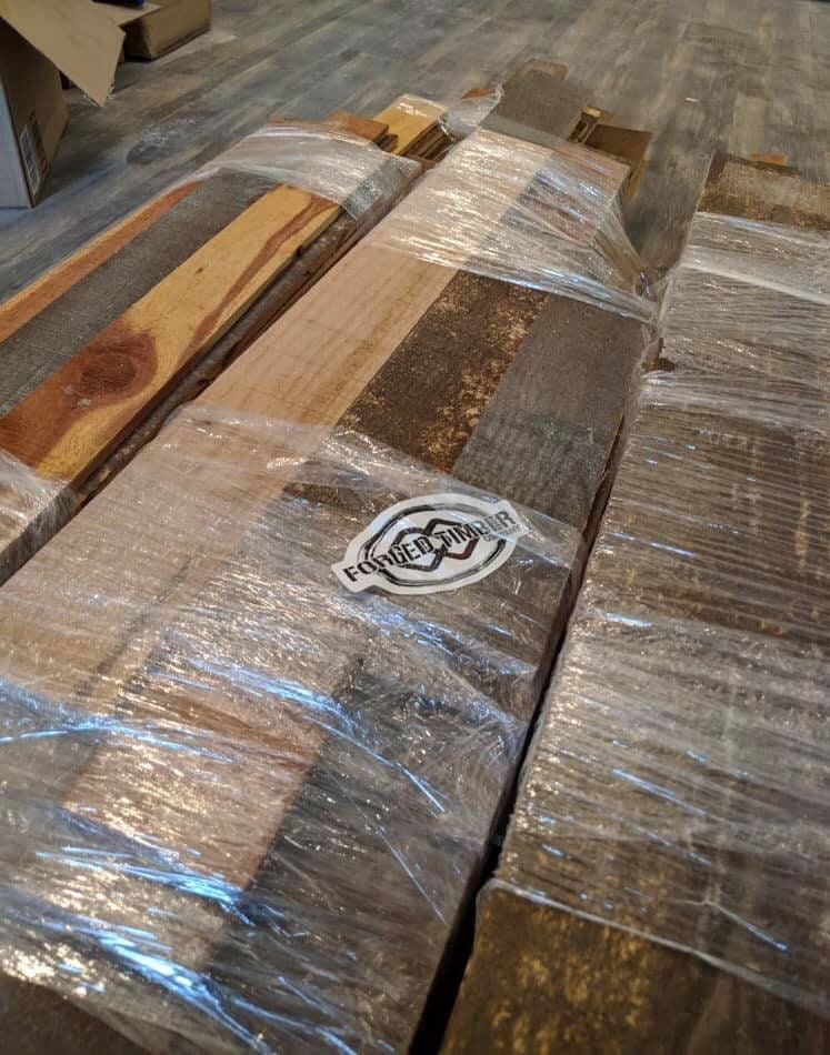 Wood Wall Planks | Rustic Reclaimed DIY - Etsy