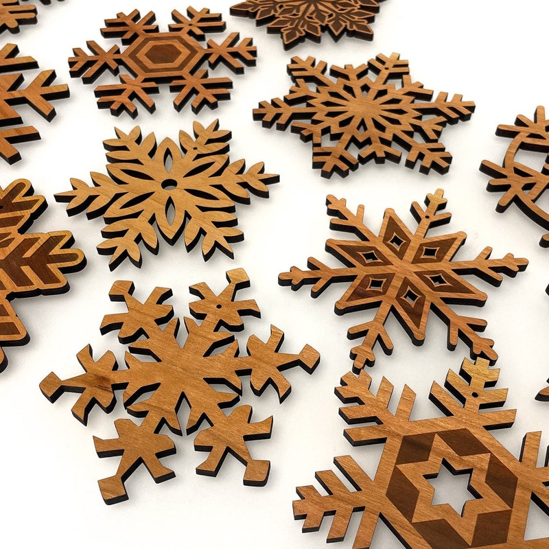 Wooden Snowflake - Etsy