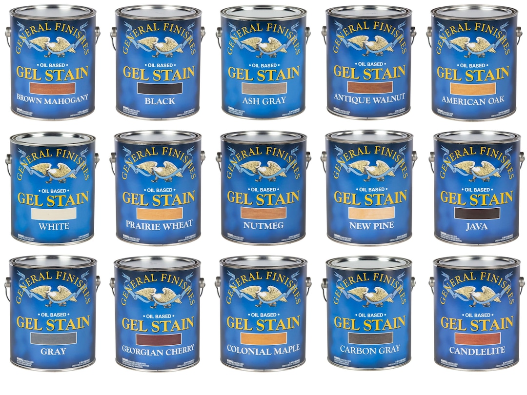 General Finishes Oil Based Wood Gel Stains | SHIPS FAST! - Etsy