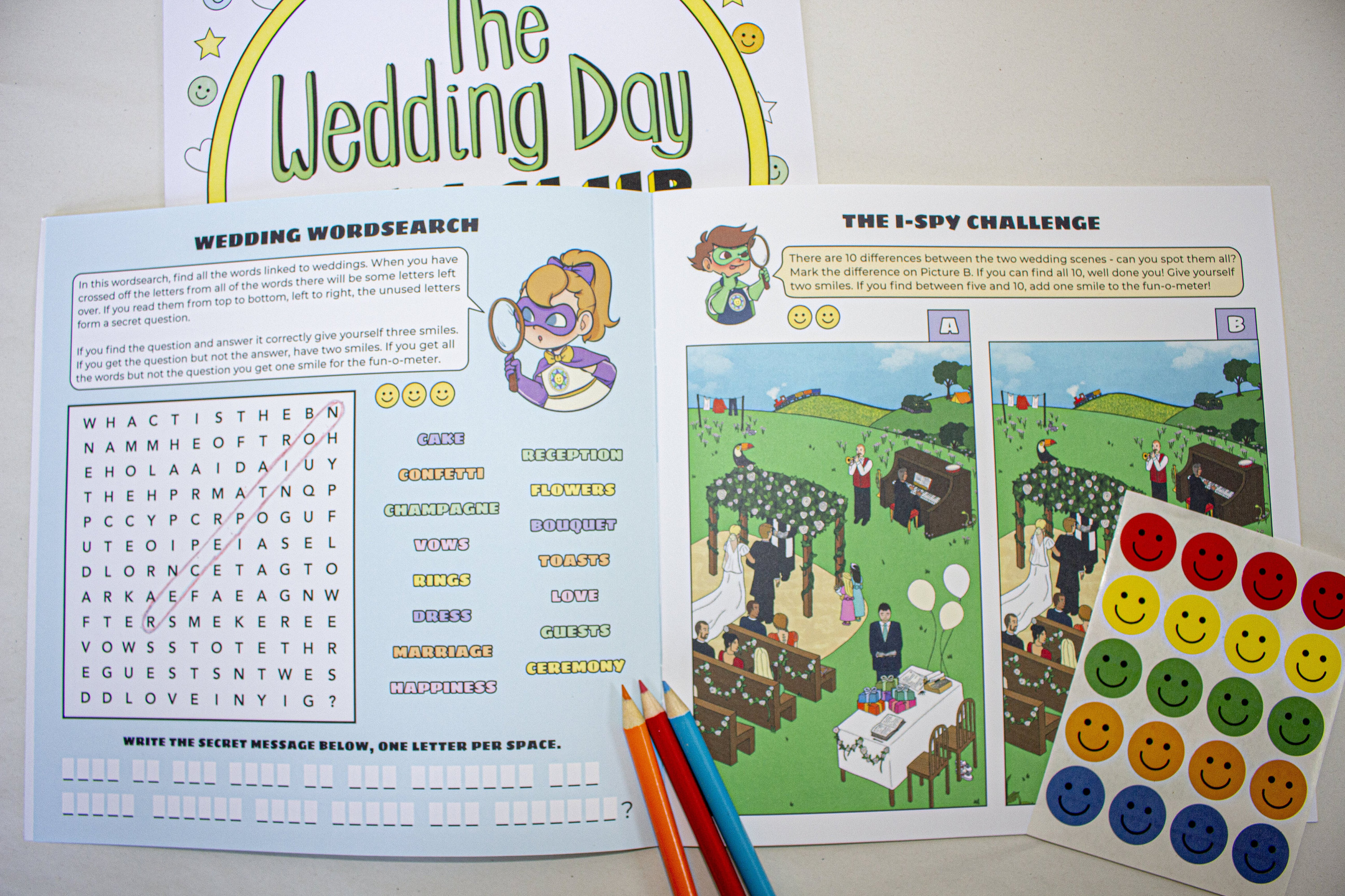 Children's Wedding Activity Packs - Etsy UK
