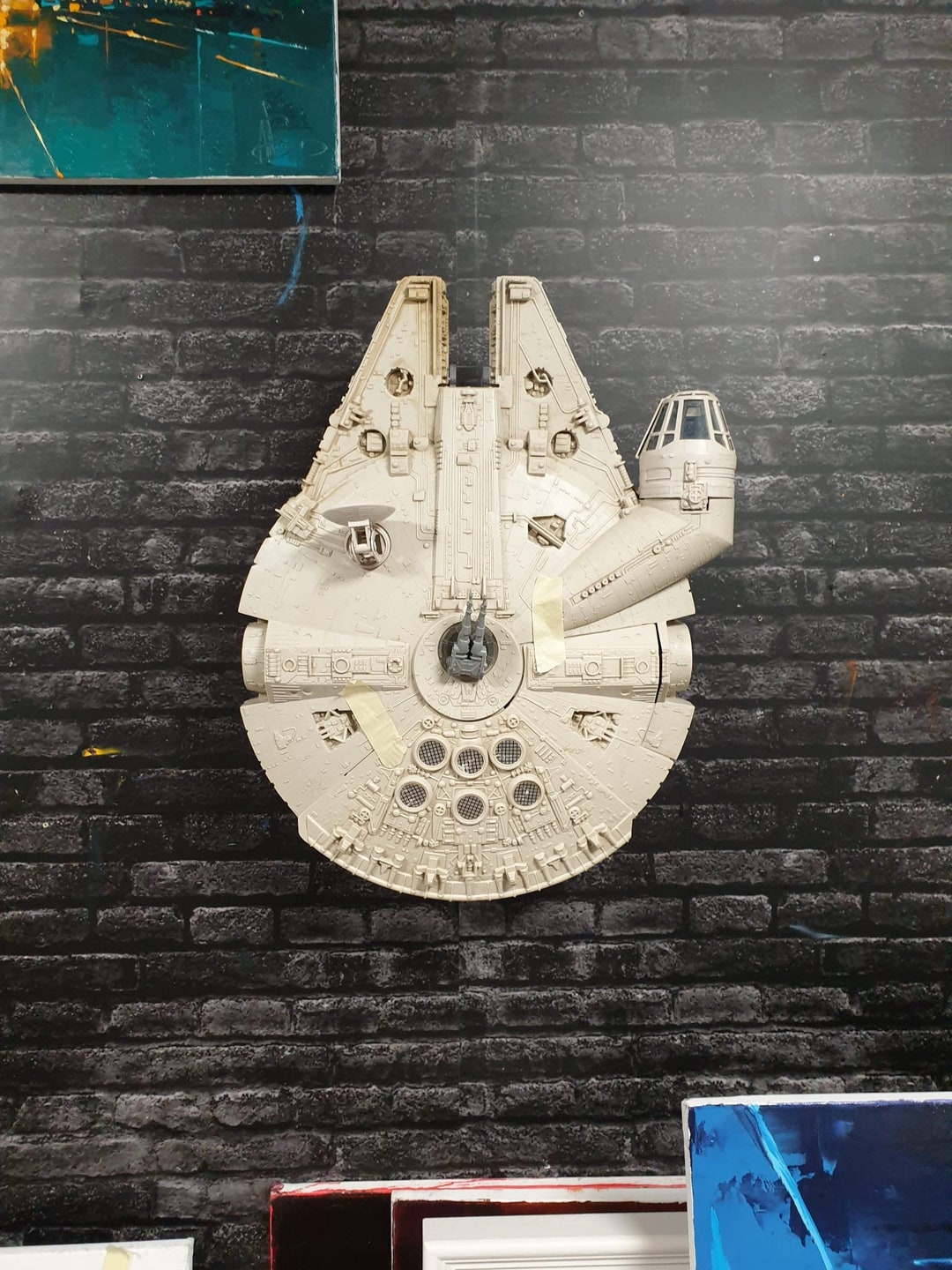 Wall Mount for Vintage Star Wars Kenner Millenium Falcon - Etsy