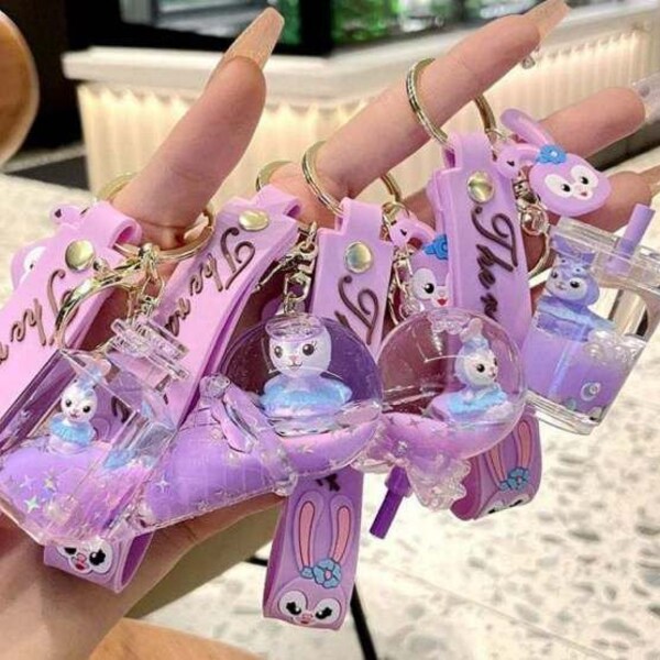 Liquid Keychain - Etsy