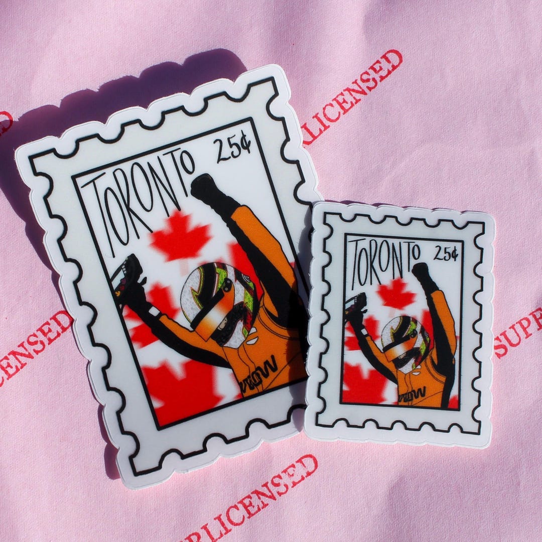 Pato O Ward Winner Stamp Sticker | TORONTO | Indycar Inspired Sticker ...