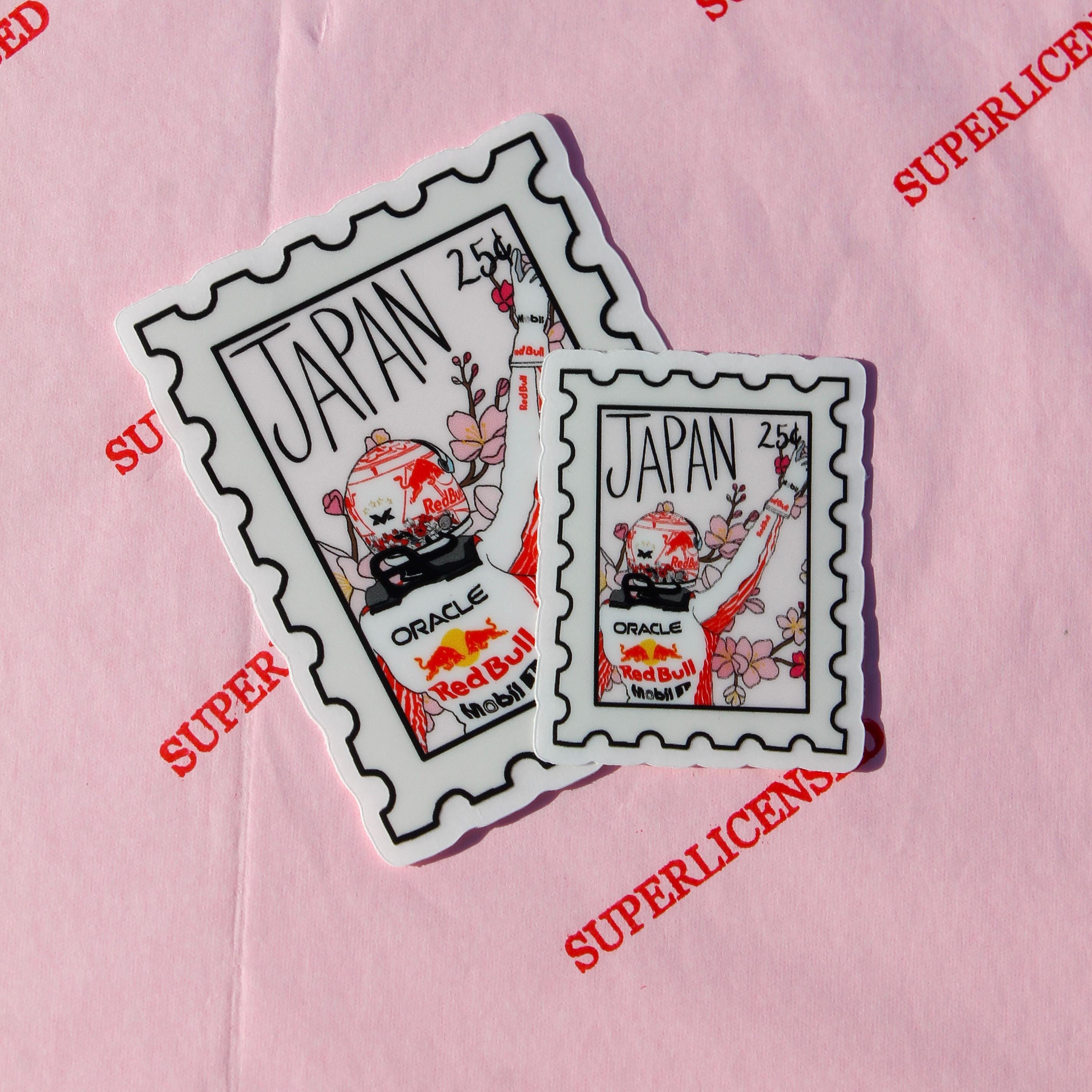 Japan Winner Stamp Sticker | M4X | Redbull | Japan GP | Superlicensed ...