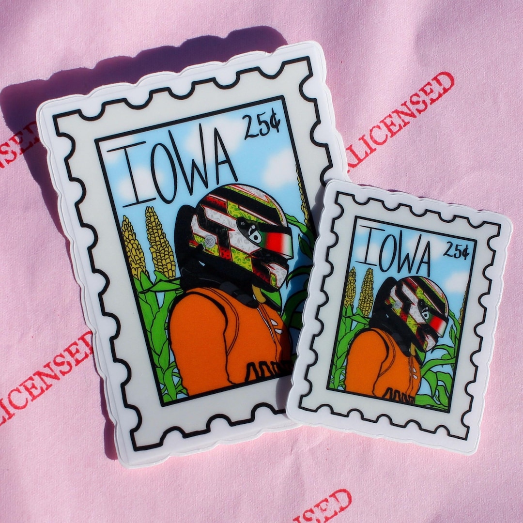 Pato O Ward Winner Stamp Sticker | Iowa | Indycar Inspired Sticker ...